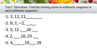 aritmetic vs. geometric | PPTX | Physics | Science
