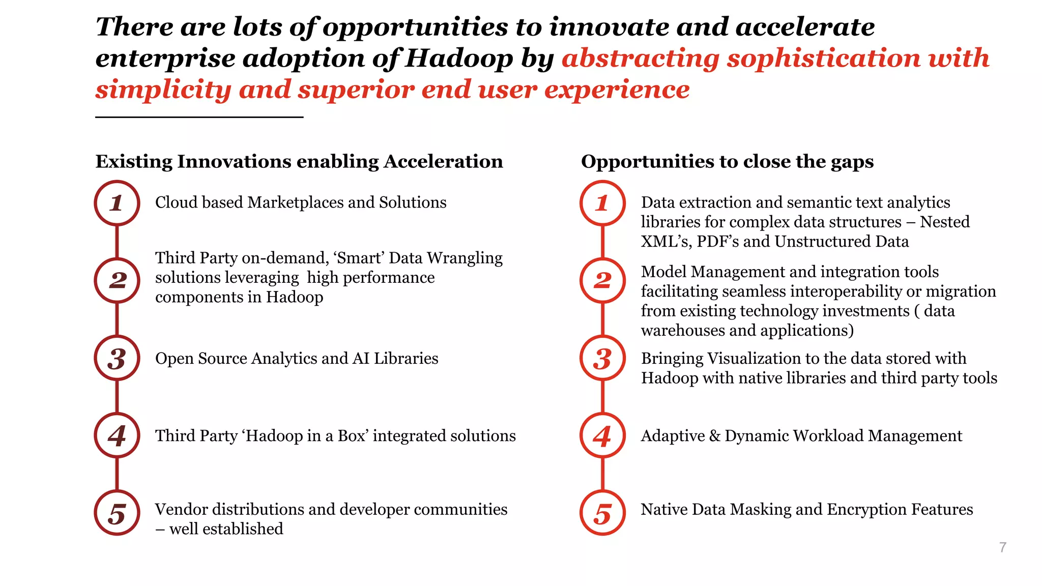 Apache Hadoop Summit 2016: The Future of Apache Hadoop an Enterprise Architecture View | PPTX
