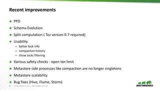 Apache Hive ACID Project | PPTX