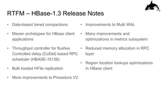 Apache HBase: State of the Union | PPTX