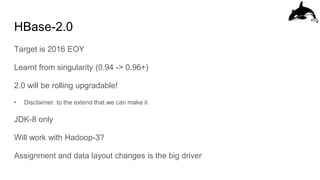 Apache HBase: State of the Union | PPTX