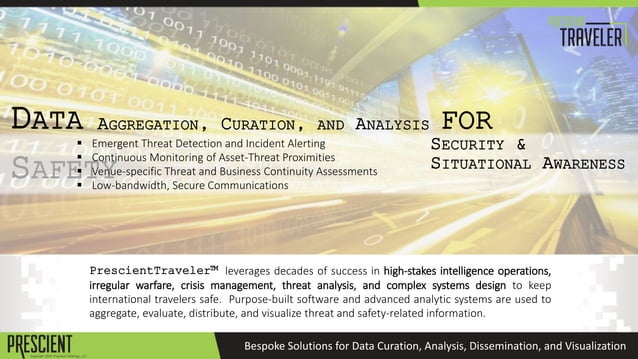 Data Aggregation, Curation and analytics for security and situational ...