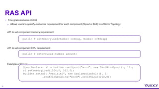 Resource Aware Scheduling in Apache Storm | PPTX | Cloud Computing ...