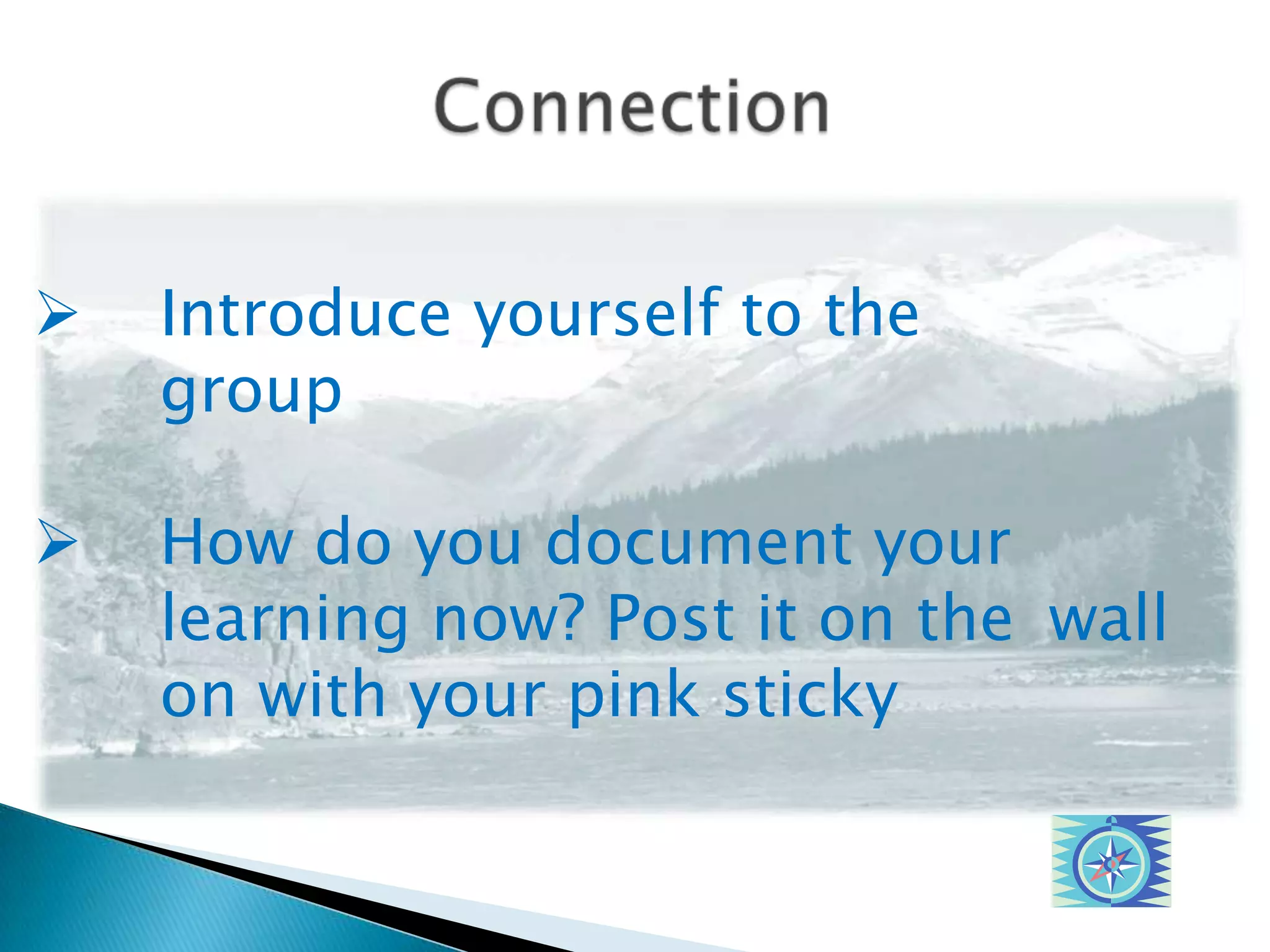 documenting learning | PPT