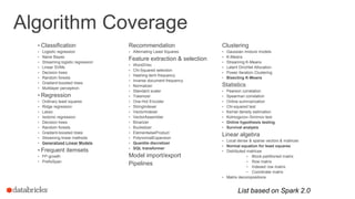 Combining Machine Learning frameworks with Apache Spark | PPTX