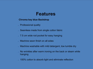 Chromakey Blue Screen | PDF