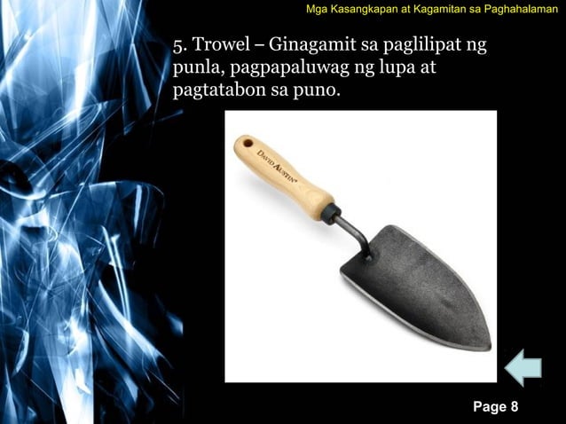 MGA KASANGKAPAN AT KAGAMITAN NG PAGHAHALAMAN | PPT