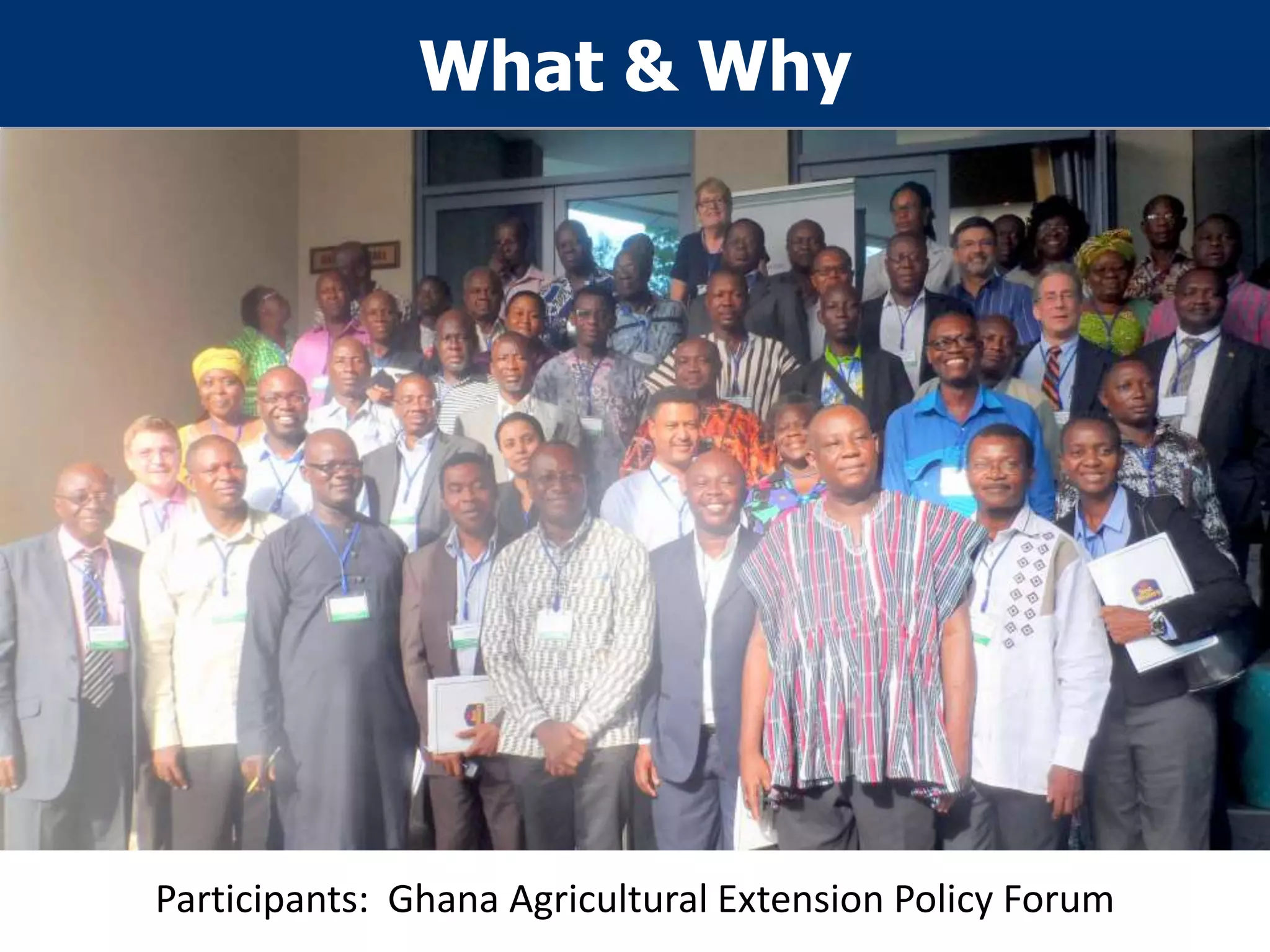 Along the Policy Path: Reviewing Ghana’s Agricultural Extension Policy ...