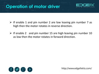 Obstacle Avoidance Robotic Vehicle | PPTX