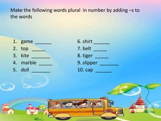 What is a Noun.Rules in Plural nouns.pptx