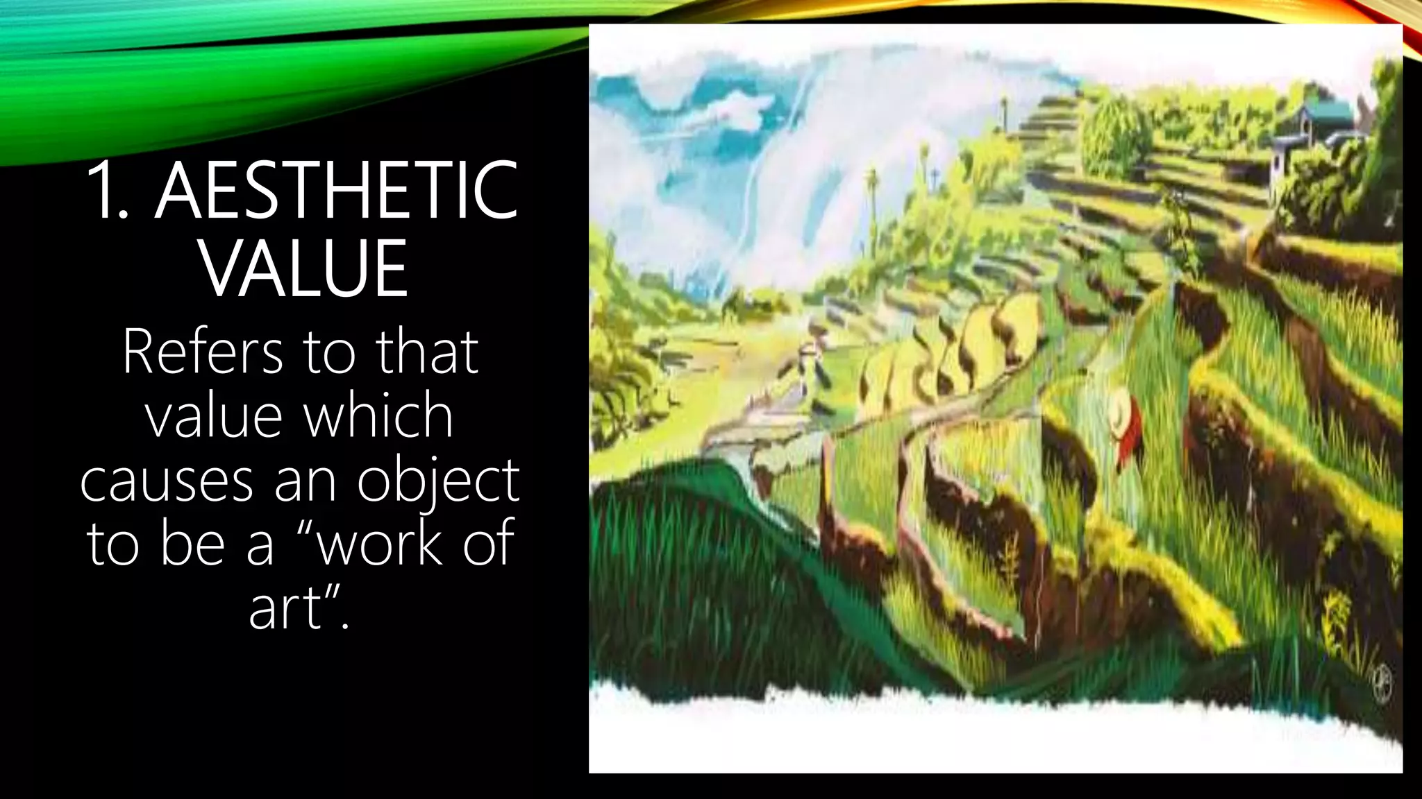 THE VALUES OF ART | PPTX