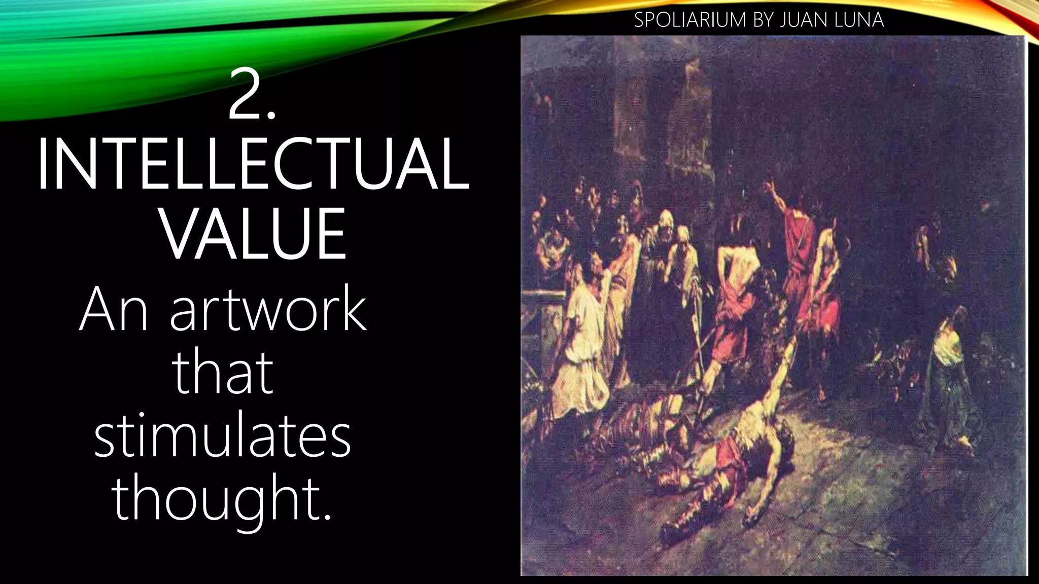 THE VALUES OF ART | PPTX