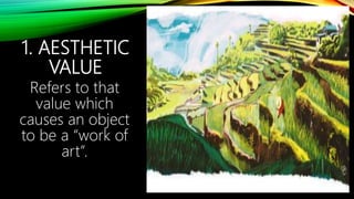 THE VALUES OF ART | PPTX