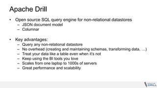 Drilling into Data with Apache Drill | PPT