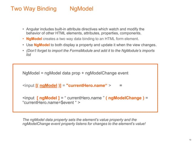 Angular Data Binding | PPTX