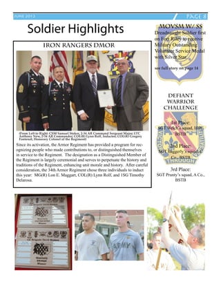 June 2012 1HBCT" Devils Corner" Brigade Newsletter | PDF