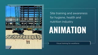 Animation health and hygiene industry | PPT