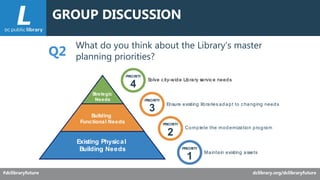 DC Public Library Facilities Master Plan Community Presentation | PPTX