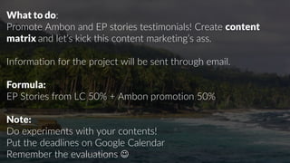 [AIESEC] ICX Content Marketing EST - June Final Sprint! | PDF