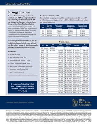 Enhance Your Retirement Income Using an IPP | PDF | Business Accounting ...