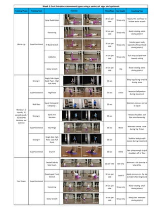 June Queenax of the week - Mastering Full Body Stability Workout | PDF