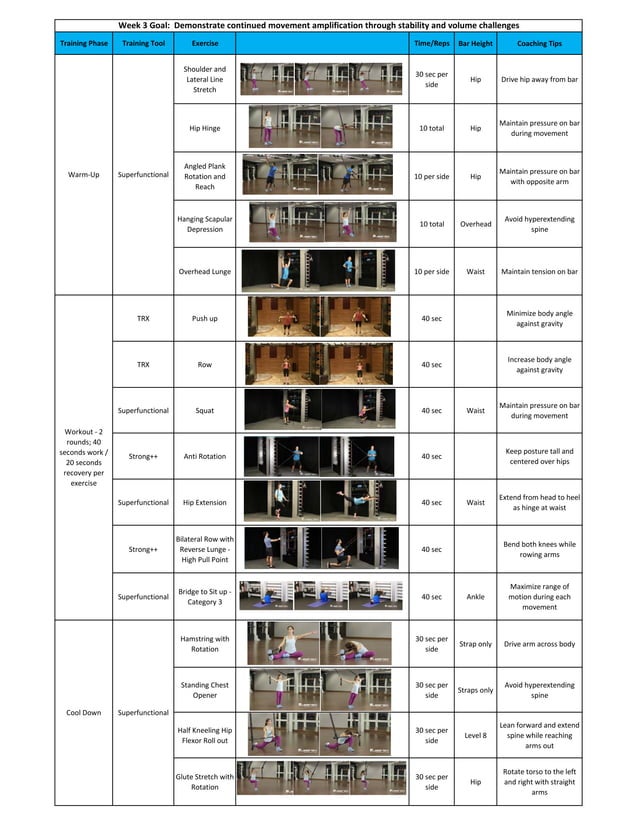 June Queenax of the week - Mastering Full Body Stability Workout | PDF