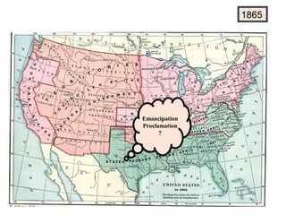 Emancipation Proclamation Map
