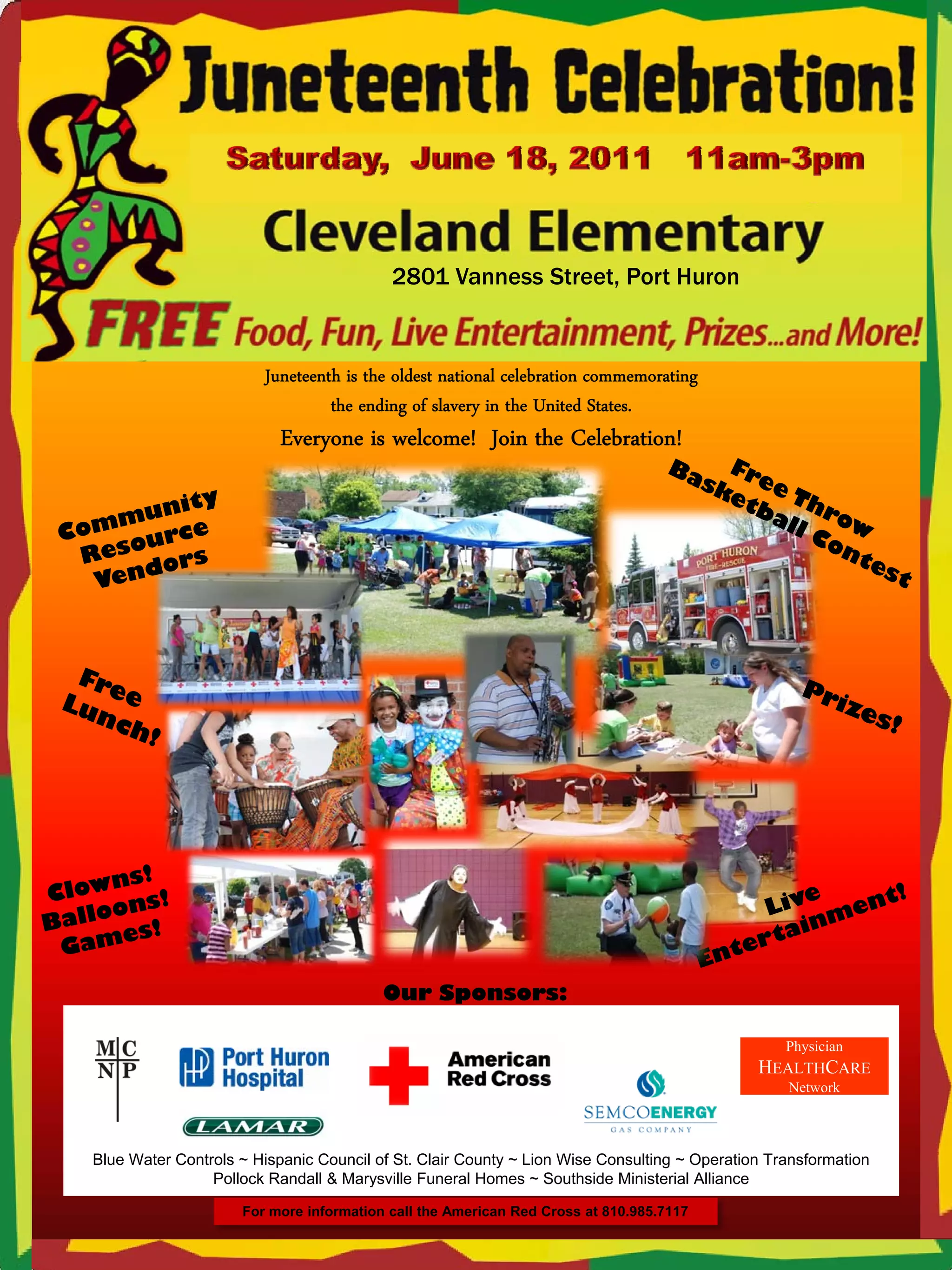 Juneteenth 2011 flier | PDF