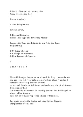 Jung AnalyticalPsychologyB Overview of Analytical Psych.docx
