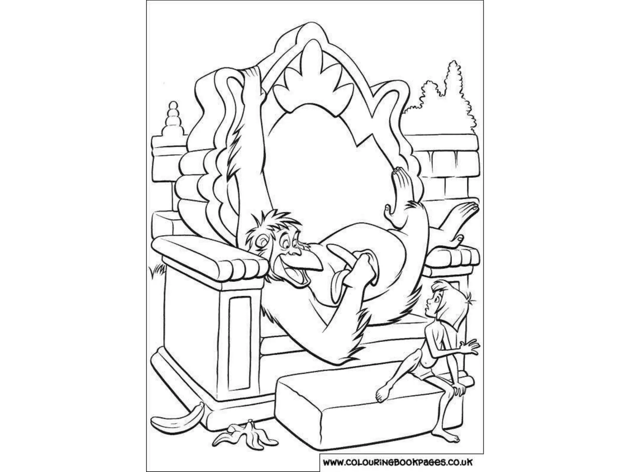 Jungle book Colouring Pages and Kids Colouring Activities | PPSX
