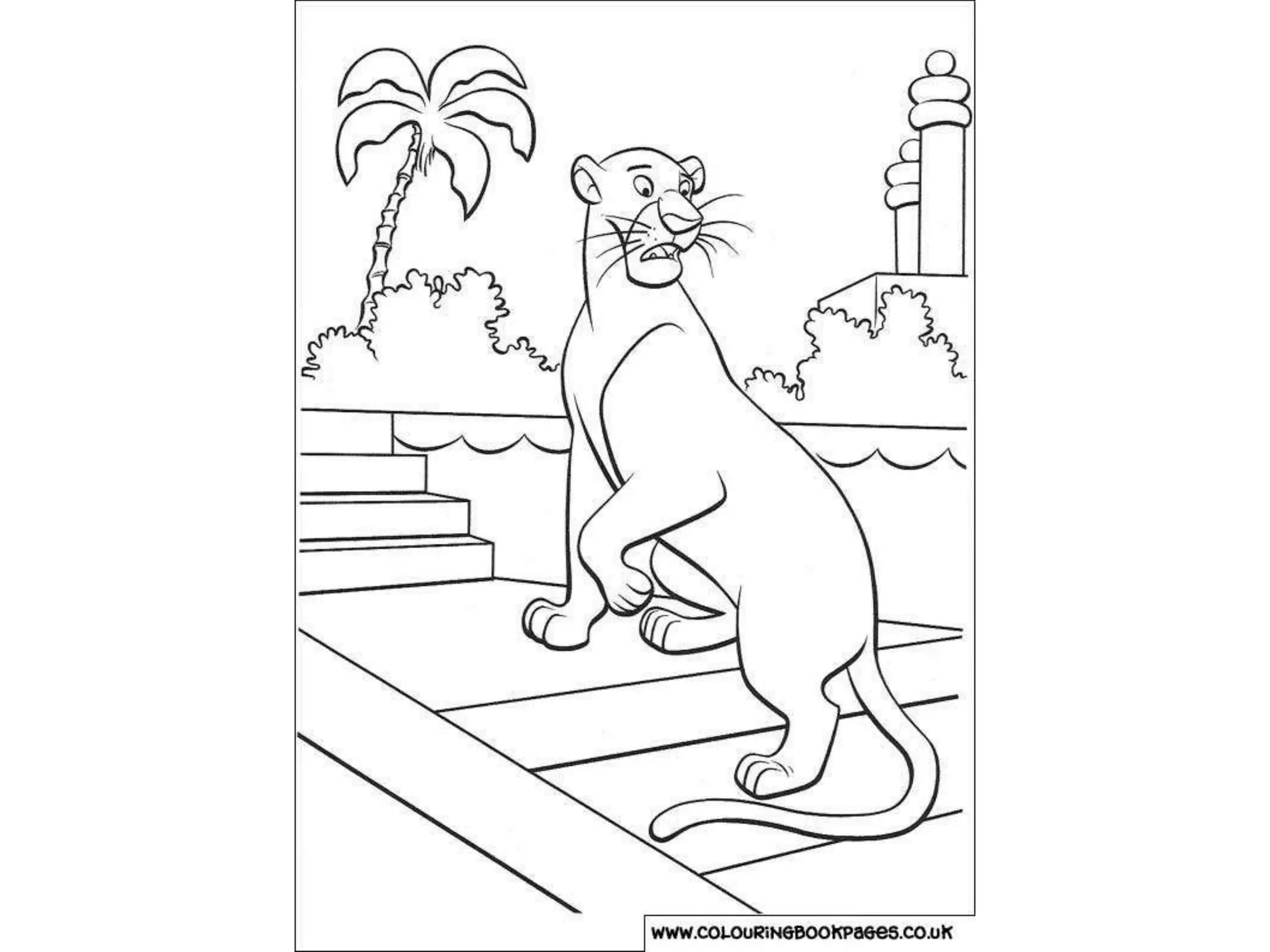 Jungle book Colouring Pages and Kids Colouring Activities | PPSX