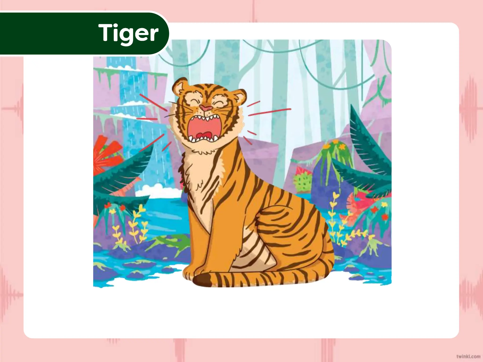 Jungle Animal Sounds Phase 1 Phonics PowerPoint.pptx