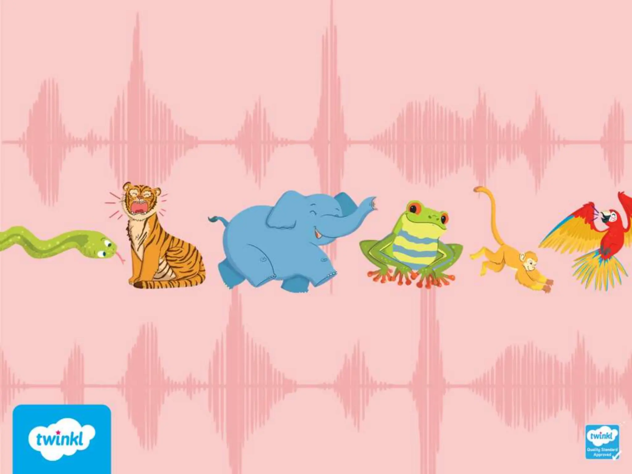 Jungle Animal Sounds Phase 1 Phonics PowerPoint.pptx