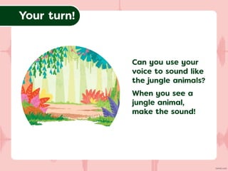 Jungle Animal Sounds Phase 1 Phonics PowerPoint.pptx