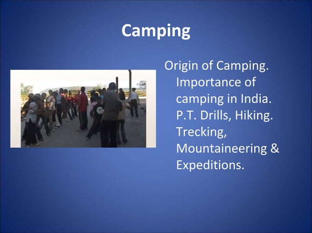 Summer camp | PPT