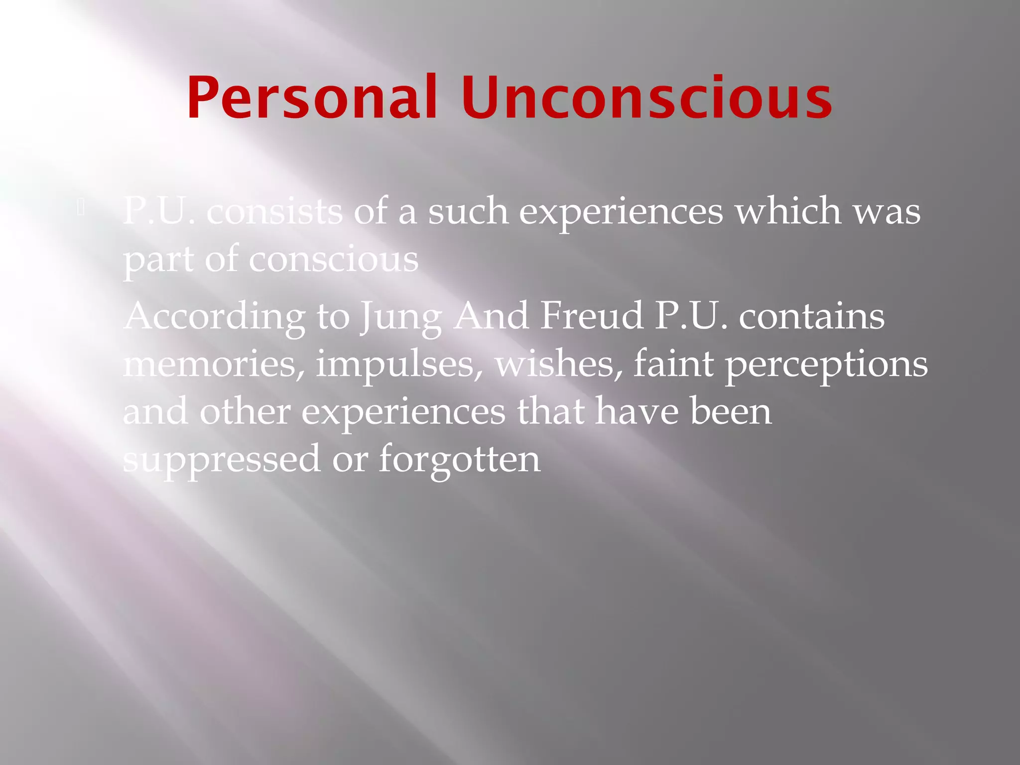 Jung theory of personality in Psychology | PPT