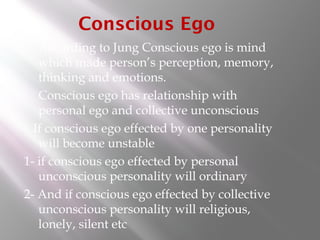 Jung theory of personality in Psychology | PPT