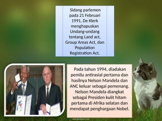 Berakhirnya Politik Apartheid di Afrika Selatan.pptx