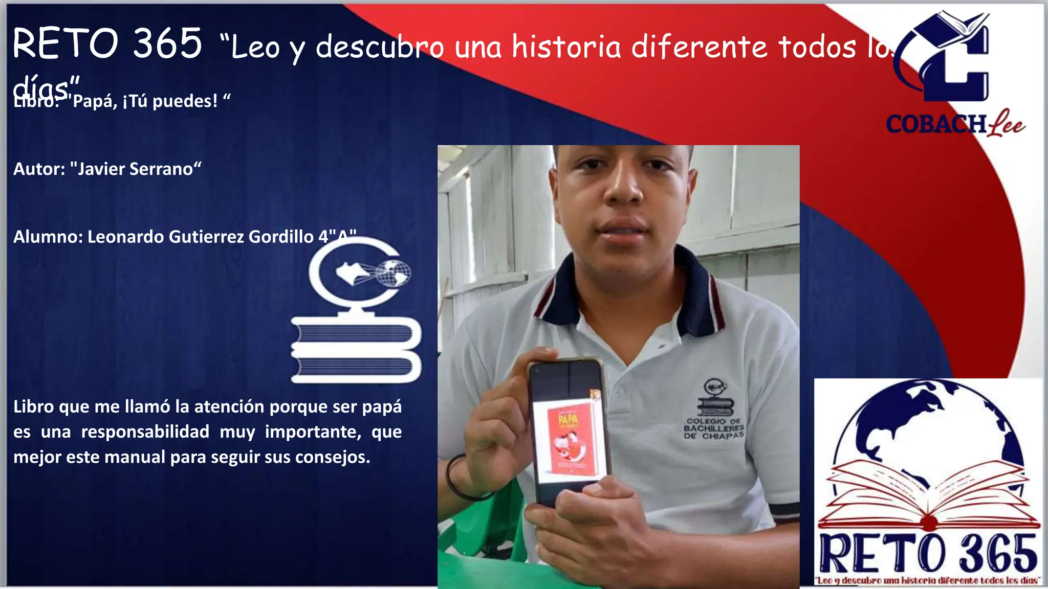 Reto 365 biblioteca cobach CEMSaD 200 Francisco Indalecio | PPTX ...