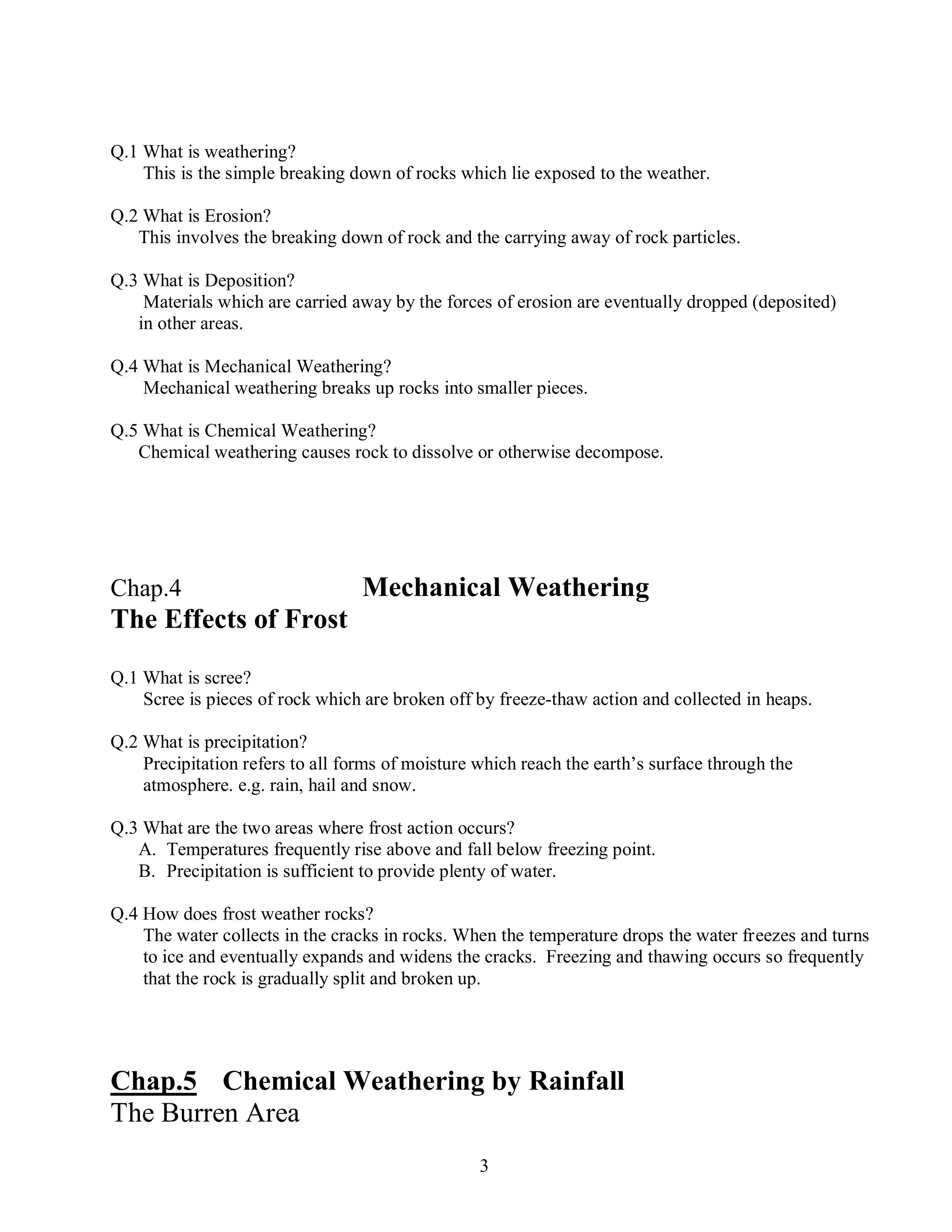 Junior Cert Geography Notes | PDF