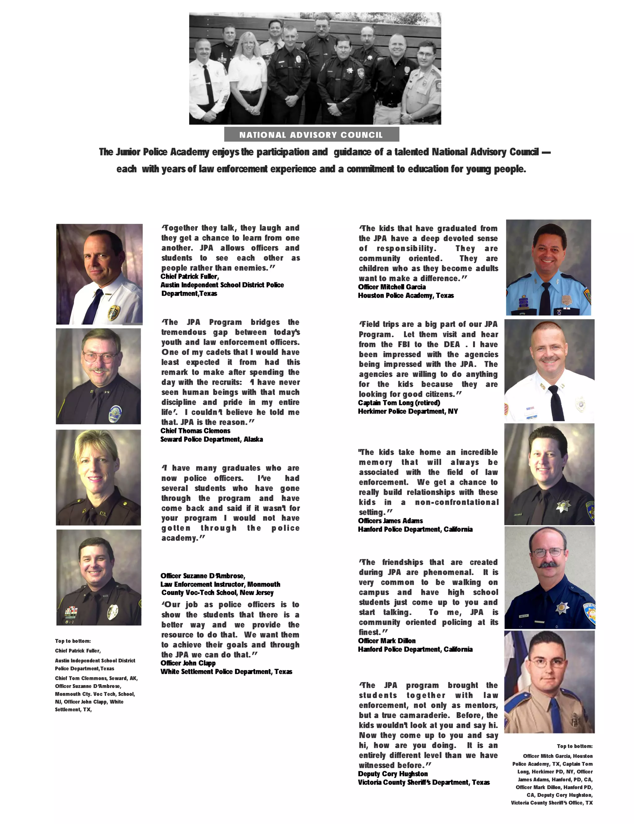 Junior Police Academy | PDF