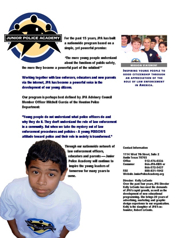 Junior Police Academy | PDF