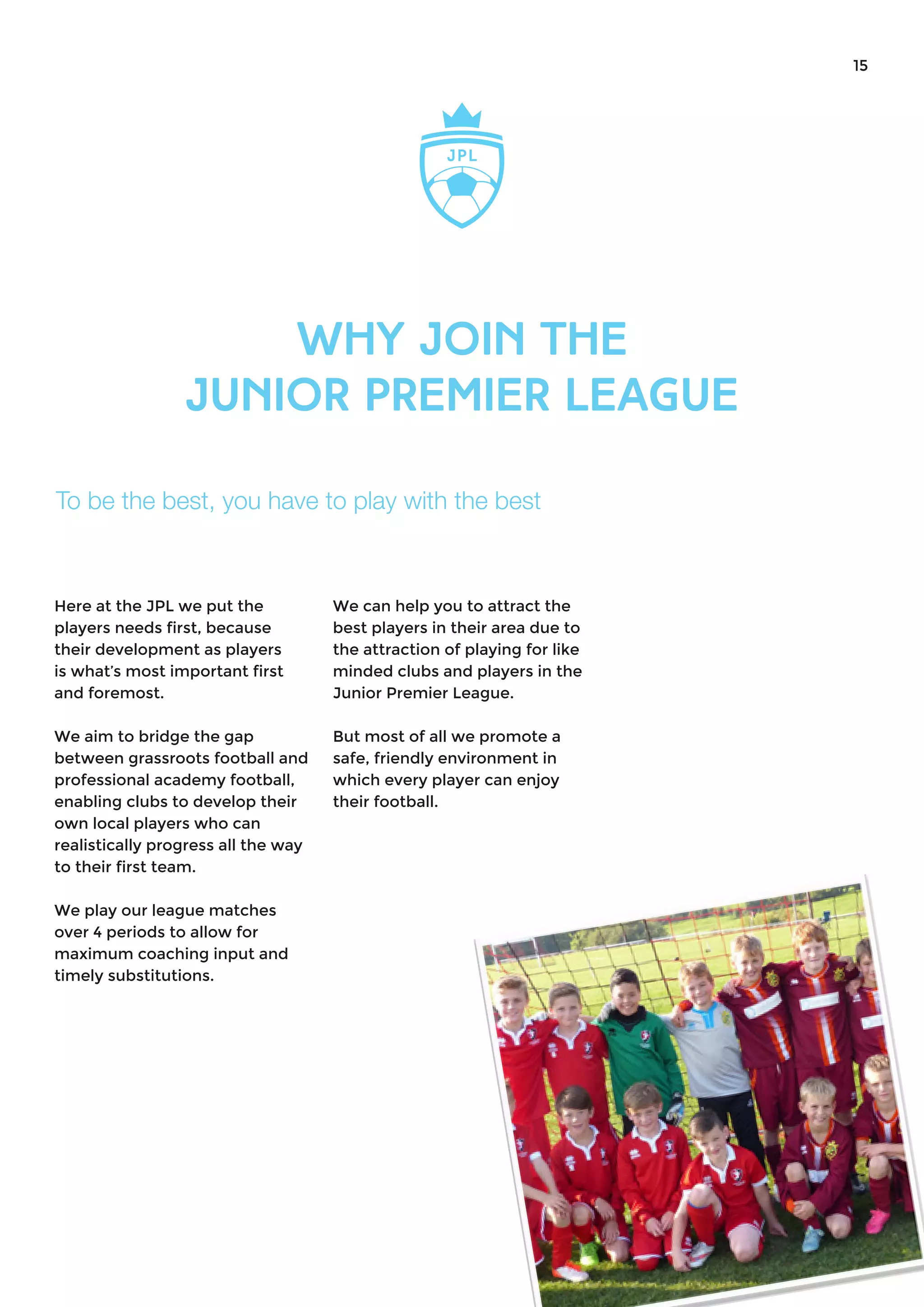 Junior Premier League Brochure | PDF