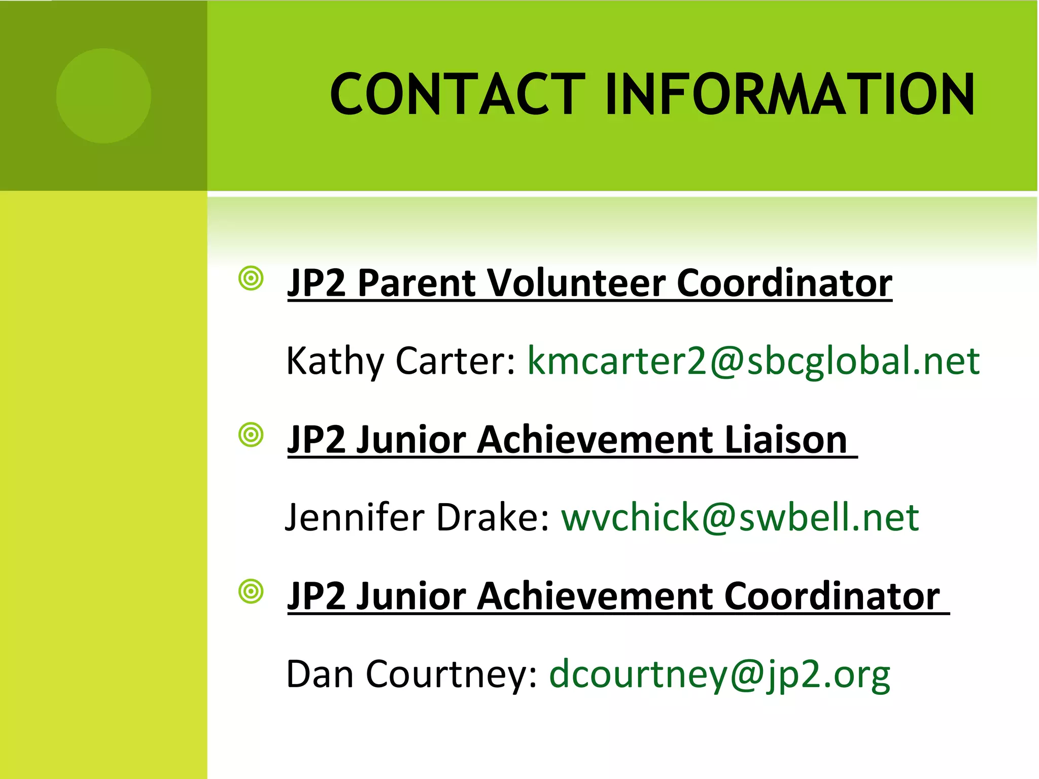Junior Achievement Jp2 | PPT