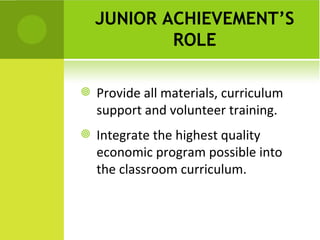 Junior Achievement Jp2 | PPT