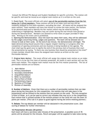 Junior chapter meeting cde | PDF