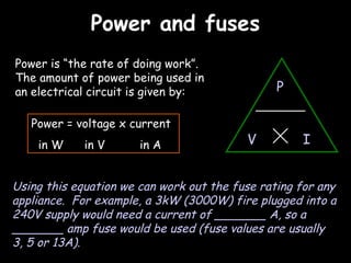 Junior cycle science physics electricity. By Theresa Lowry-Lehnen ...