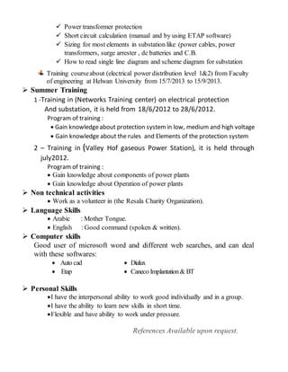 Junior electrical engineer. | PDF