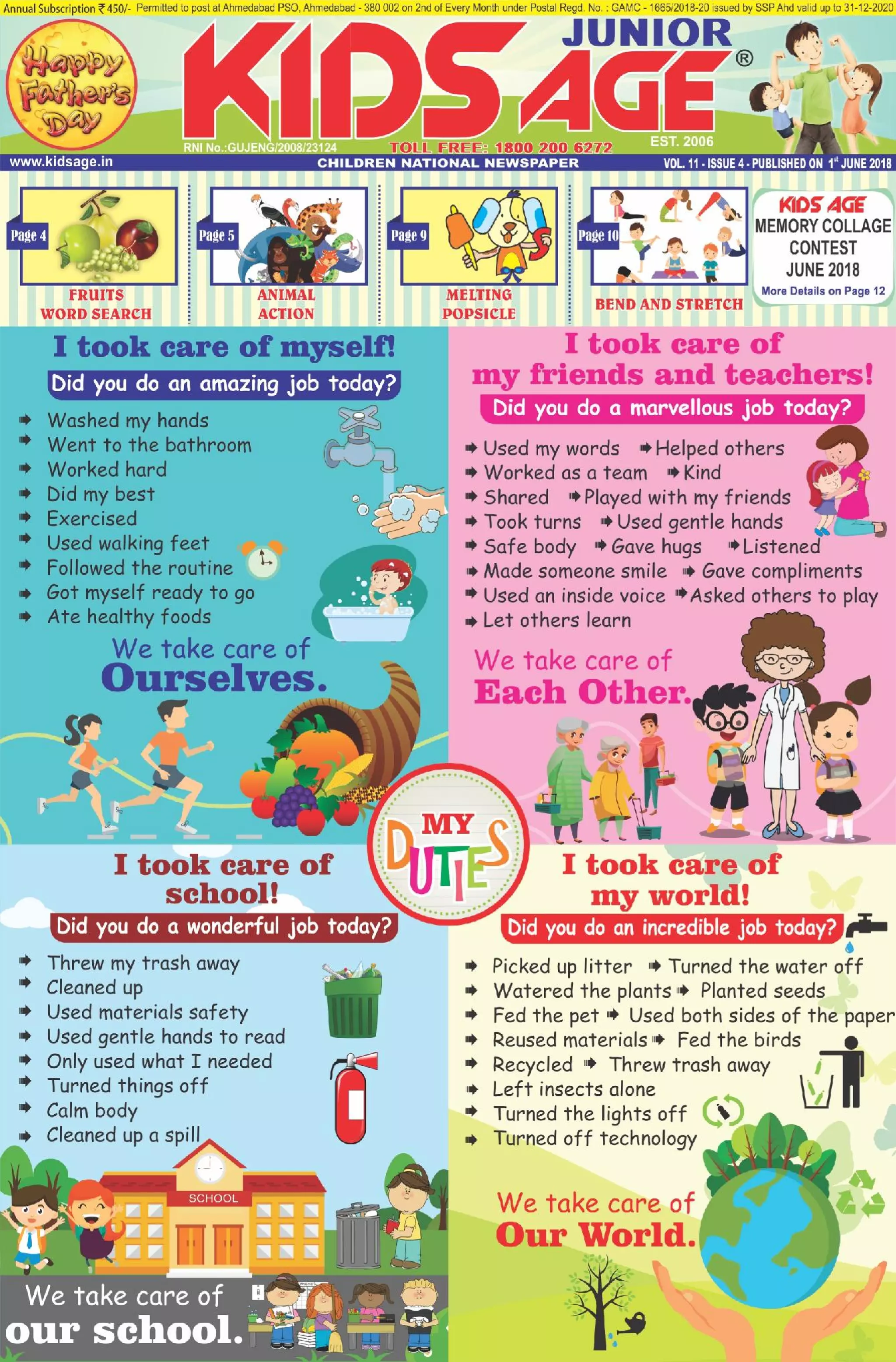 Kids Magazine Preview by Kids Age Children National Newspaper | PDF