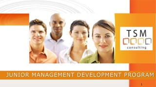 Junior management development program | PPTX